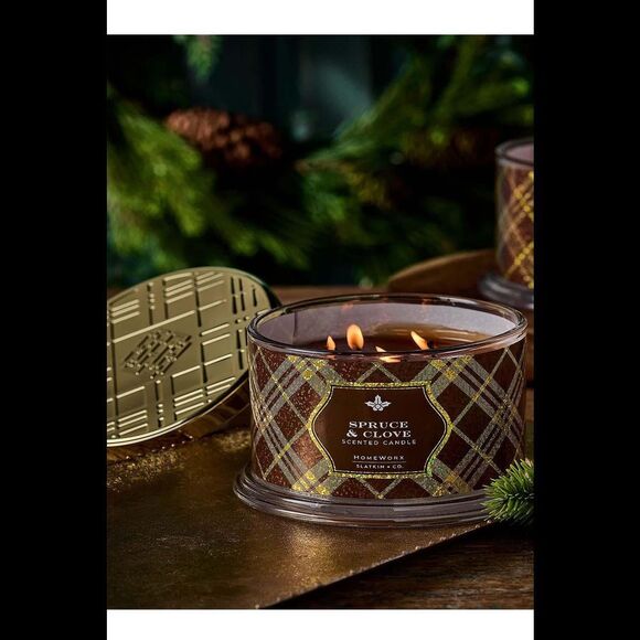 Harry Slatkin | Accents | Homeworx By Slatkin Co 8oz Spruce Clove ...
